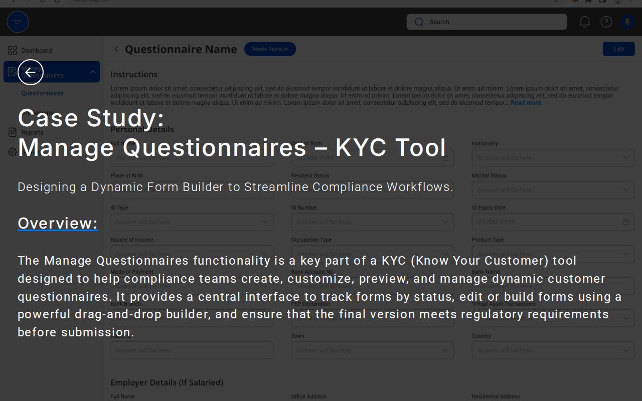 KYC Tool Case-study